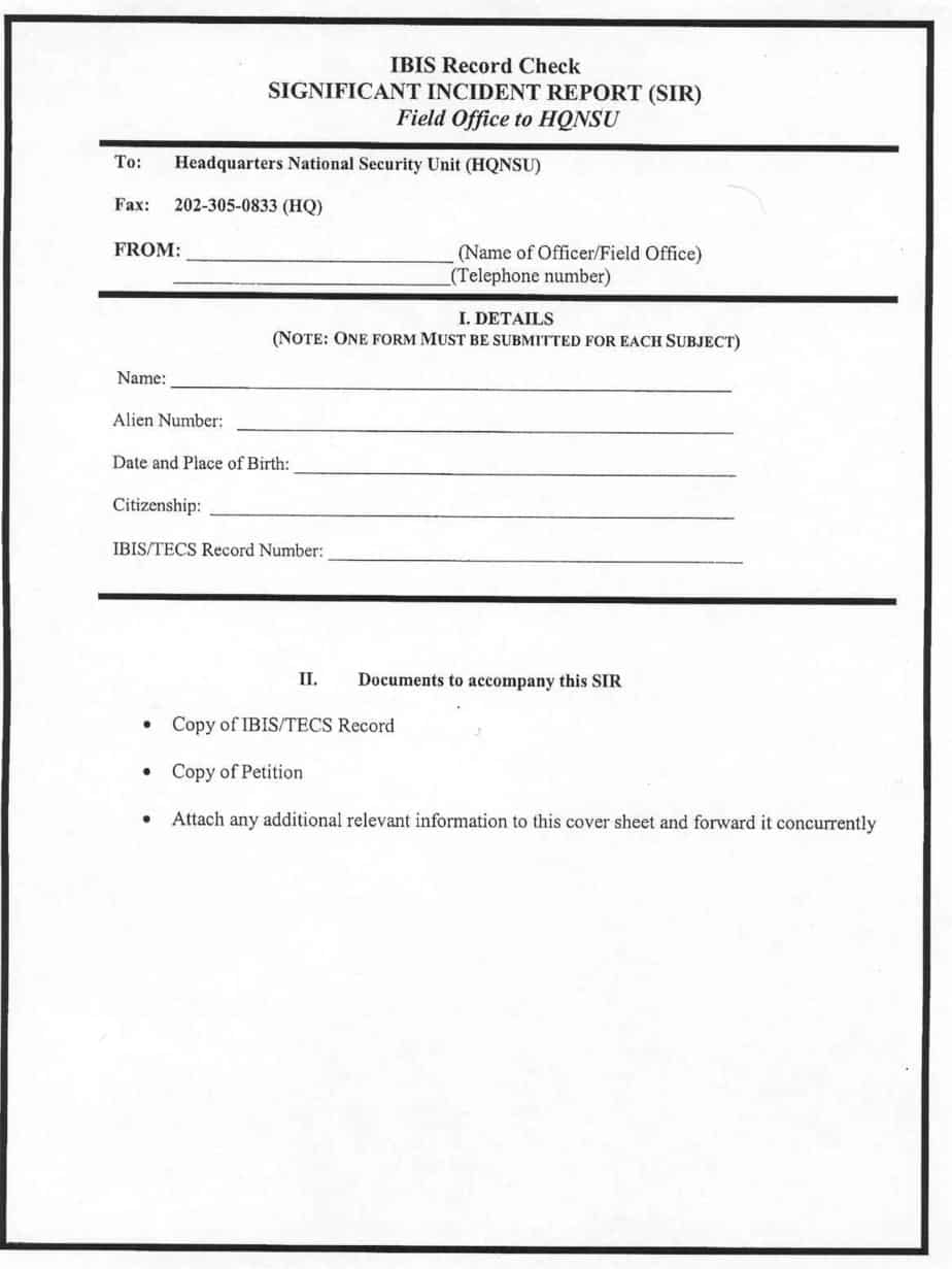 13 Incident Report Templates - Excel PDF Formats 13 Incident Report Templates - Excel PDF Formats