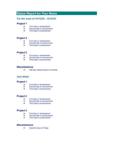 15 Weekly marketing report templates - Excel PDF Formats 15 Weekly marketing report templates - Excel PDF Formats