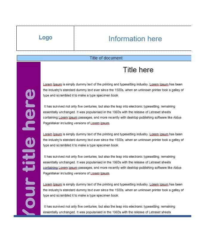 10 Fact Sheet Templates - Excel PDF Formats 10 Fact Sheet Templates - Excel PDF Formats